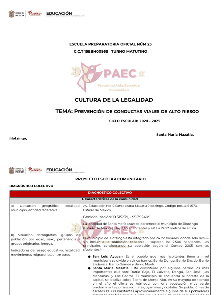 Formato Oficial para El Desarrollo Del Pec | PDF | Política | Ciencias ...