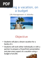 Dream Vacation | PDF