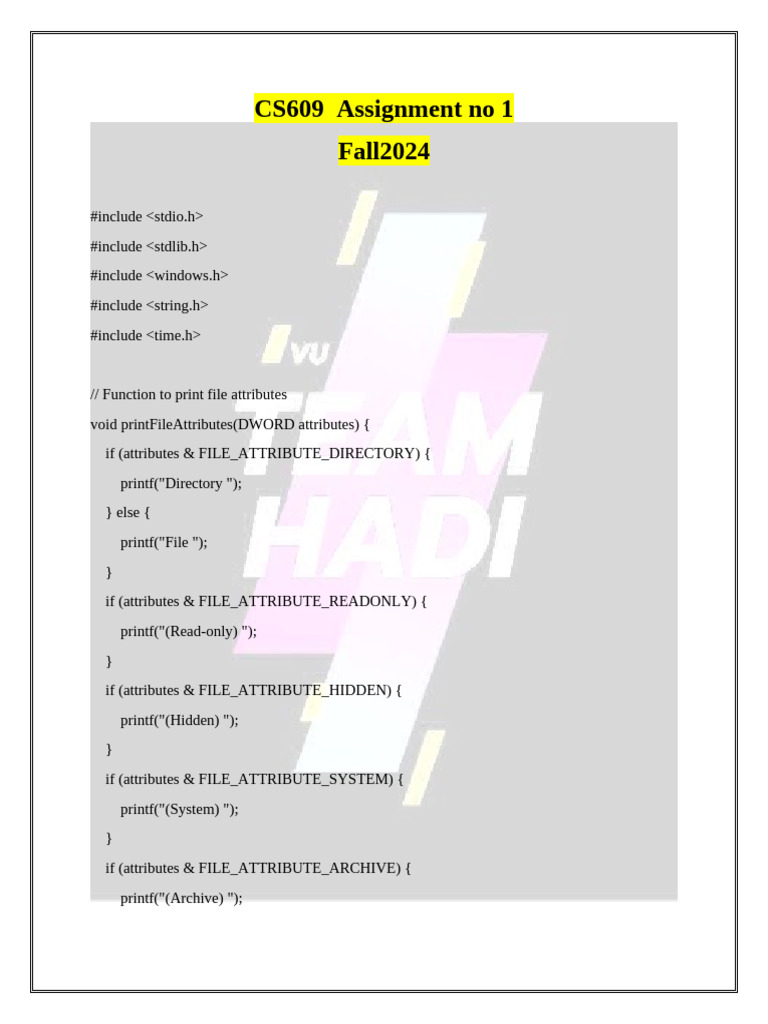CS609 Assignment No 1 Fall2024 | PDF | Data Management | Computer Data