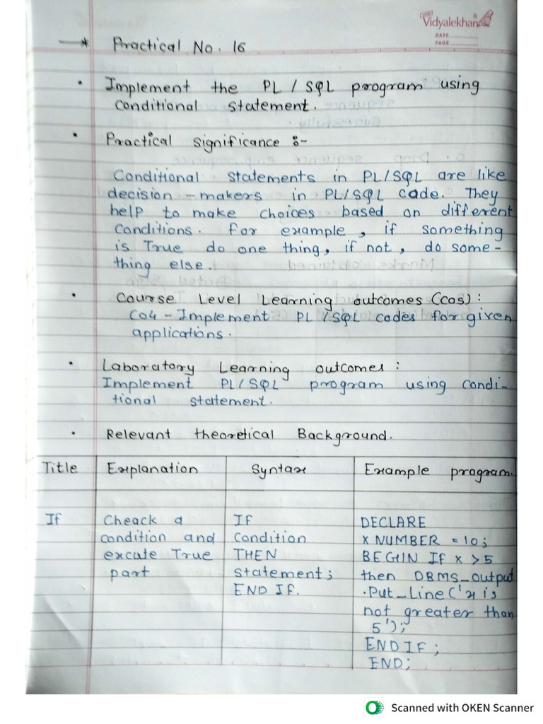 DMS Practical No 16 | PDF