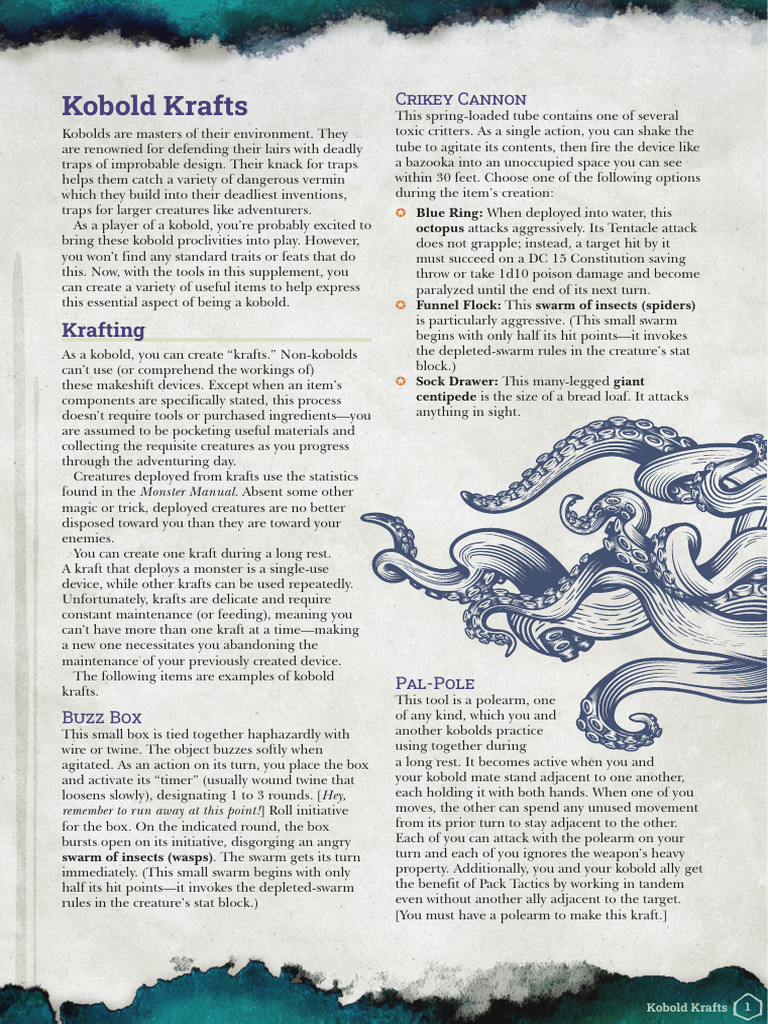 Itens para Kobolds MPDM | PDF | Copyright | License