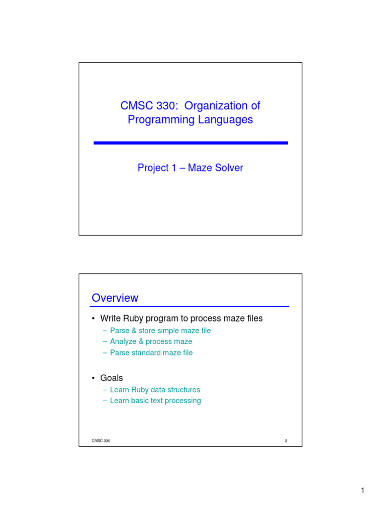 proj1 Maze Solver | PDF | Maze | Computer File