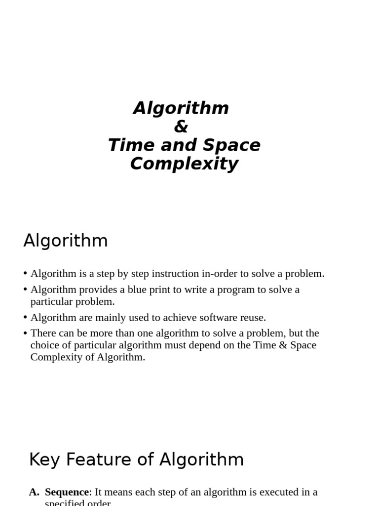 Algorithms And Complexity Basics Pdf Algorithms Computational Science 9783