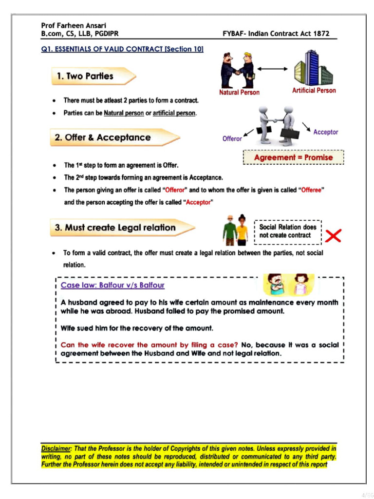 Essentials of Valid Contract | PDF | Law Of Obligations | Private Law