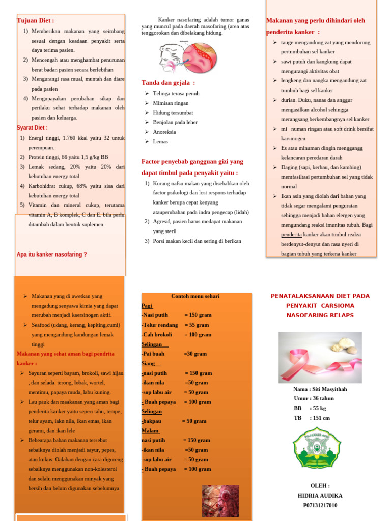 Leaflet Kanker | PDF