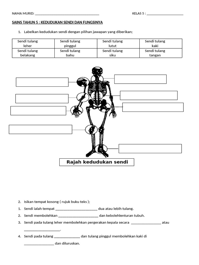 Latihan Fungsi Sendi | PDF