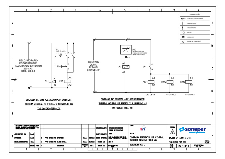 Reloj Horario Programable Alumbrado Exterior 220 VAC CTO. CB-3.8 ...