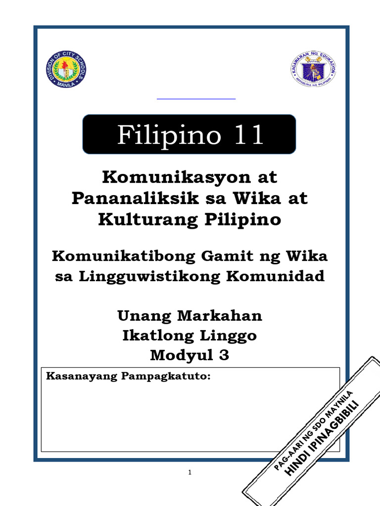 Adm Module Kom. 3 | PDF