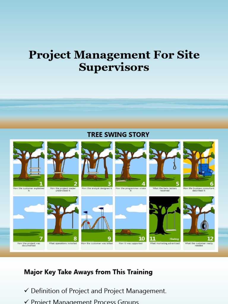 Project Management For Site Supervisor - Rev2 | PDF | Business