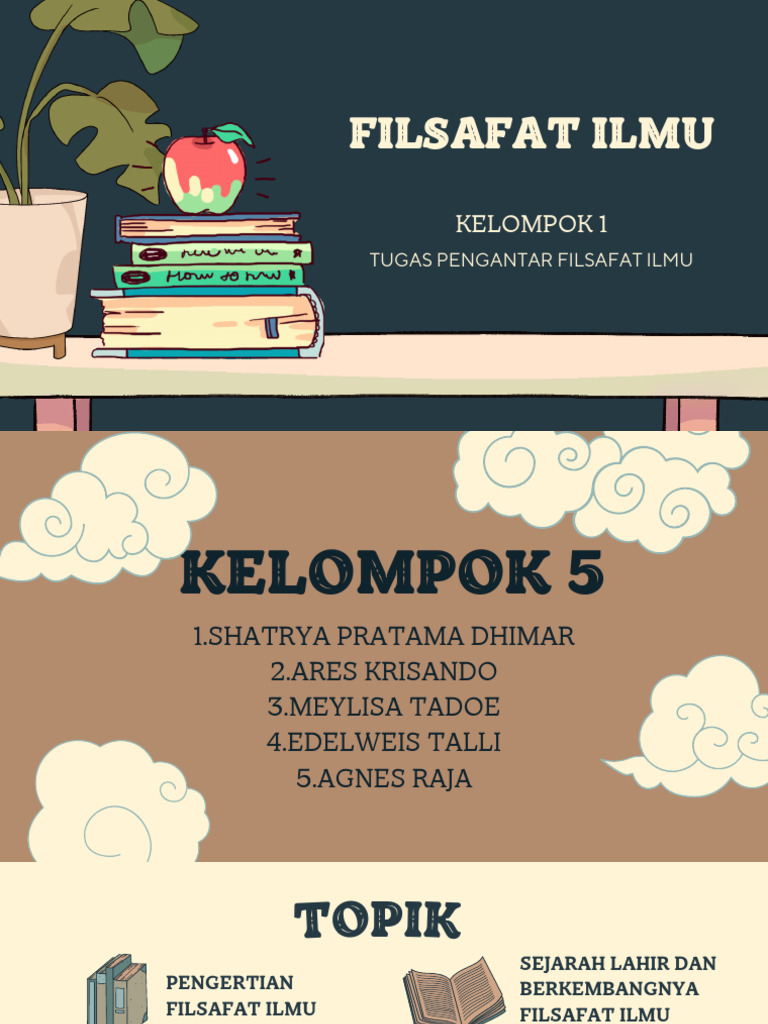 Filsafat Ilmu Kel 1 | PDF | Filsafat