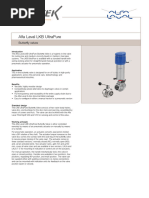 Active Inlet Valve Maintenance Guide | PDF