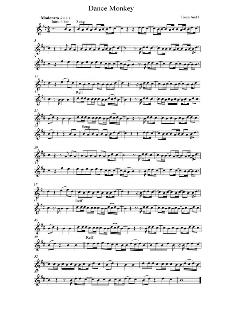 Dance Monkey | PDF