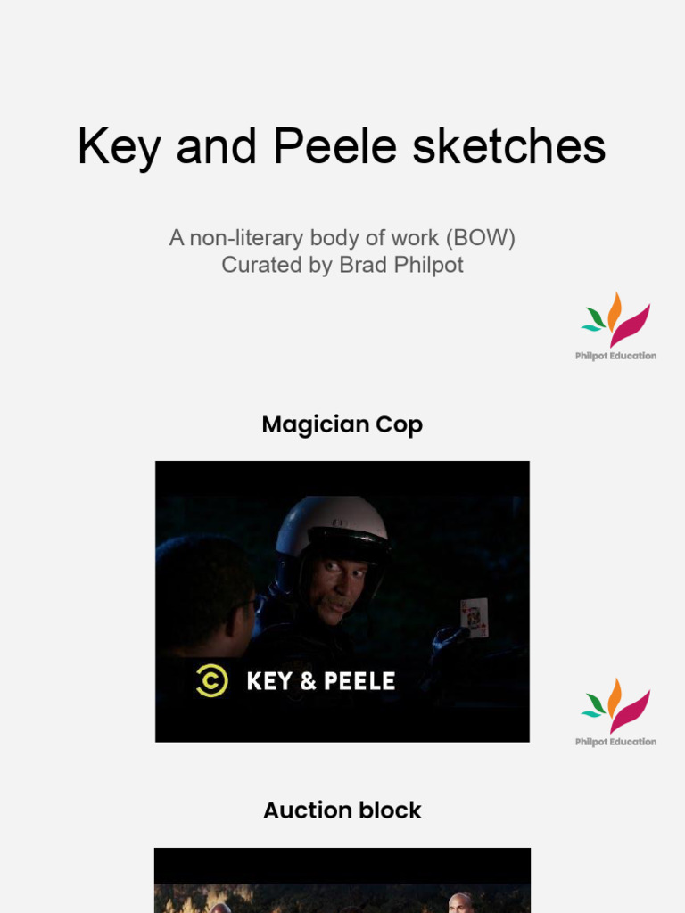 Key and Peele Sketches Collection | PDF | Mystery, Thriller & Crime Fiction