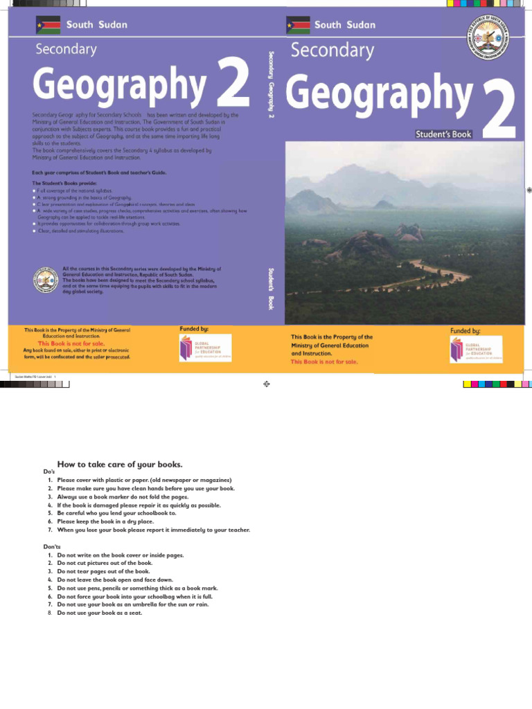 Care Guidelines for Geography Textbooks | PDF | Curriculum | Books