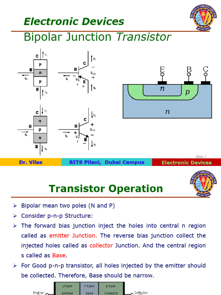 Bipolar Junction Transistor | PDF | Bipolar Junction Transistor | Amplifier