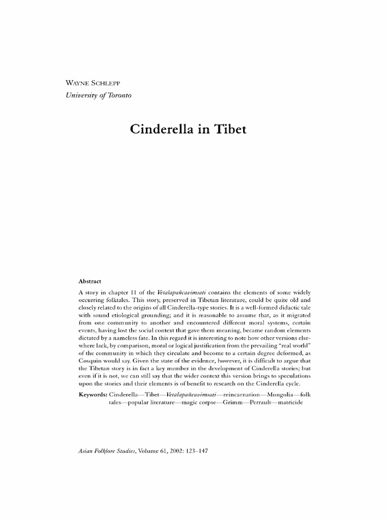 Asian Folklore Studies 61-1 2002, 123-47, Schlepp, Wayne | PDF ...