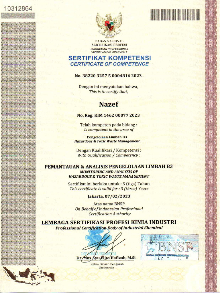BNSP PLB3 Nazef | PDF