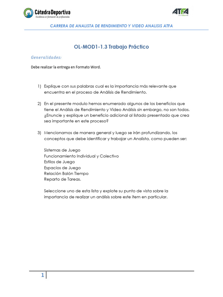 OL-MOD1-1.3 Trabajo Practico | PDF | Informática