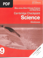 Cambridge Checkpoint Science 8 Workbook - 1661001748 | PDF