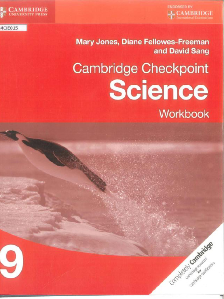 Cambridge Checkpoint Science Workbook 9 | PDF