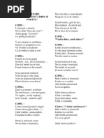 Versuri Cantece Toamna | PDF