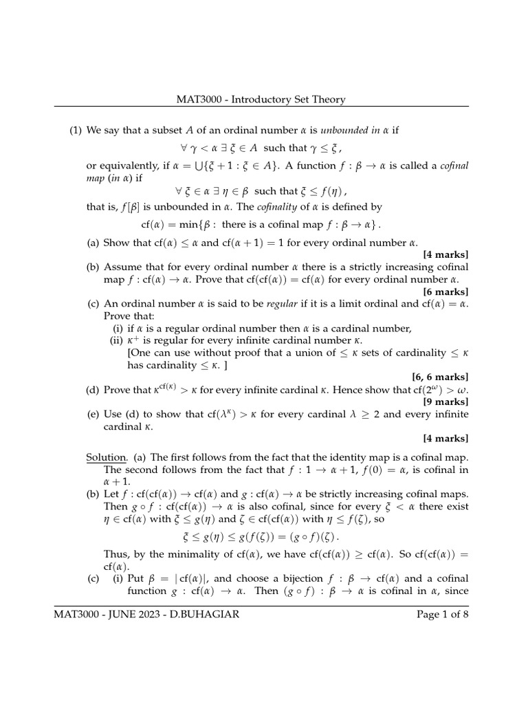 Introductory Set Theory Concepts and Proofs | PDF | Mathematical ...
