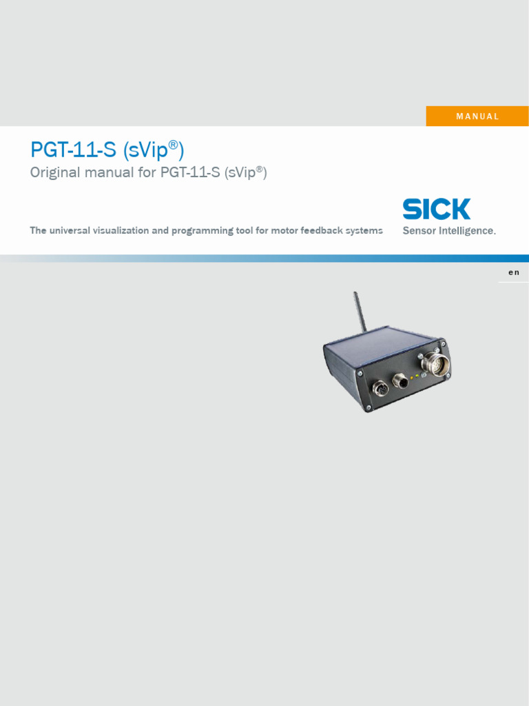 Programador SICK PGT 11-S-LAN | PDF | Ip Address | Computer Science