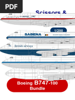 B737-200 Delta Papercraft | PDF