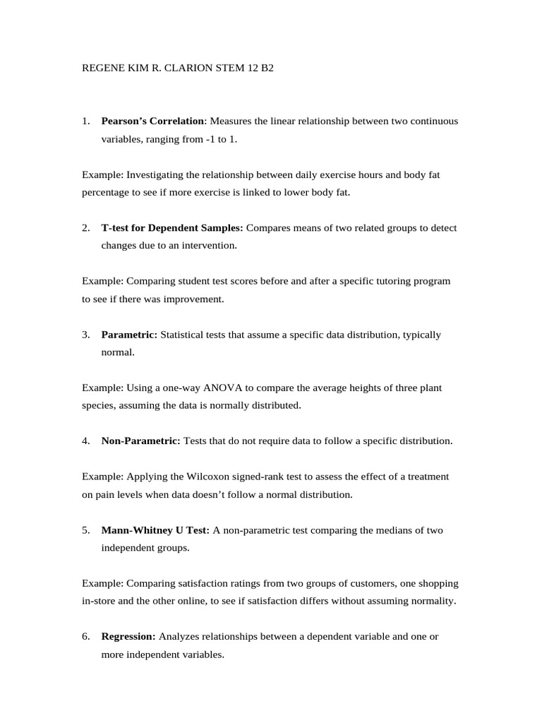 REGENE KIM R.docx DOCY ASSIGNMENT | PDF | Student's T Test | Analysis ...