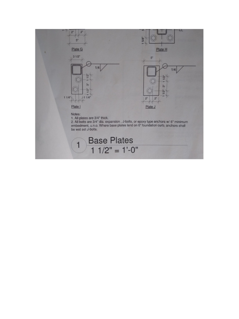 Base Plates | PDF