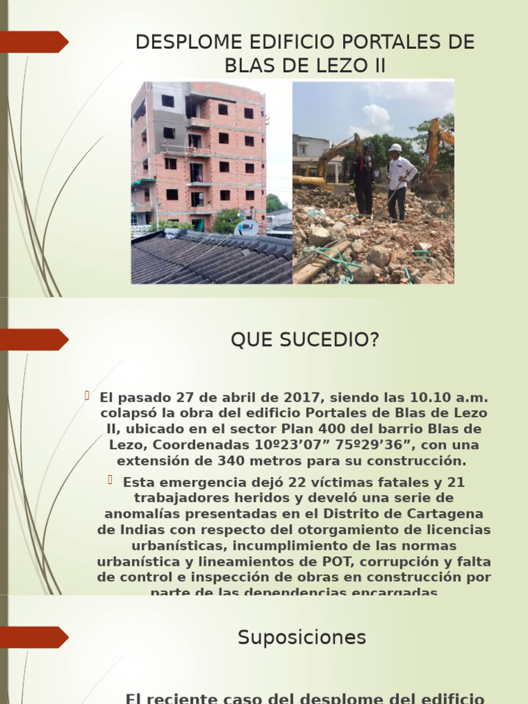 Caso de Blas | PDF | edificio