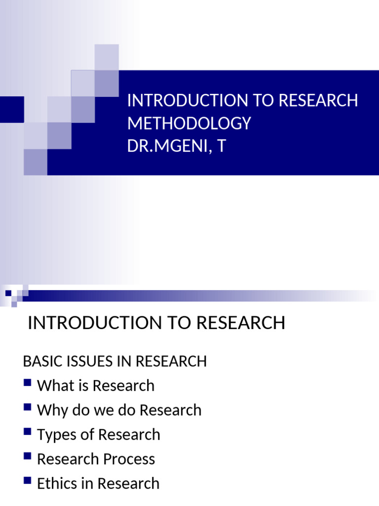 Lecture 1B Introduction To Research | PDF | Scientific Method | Causality