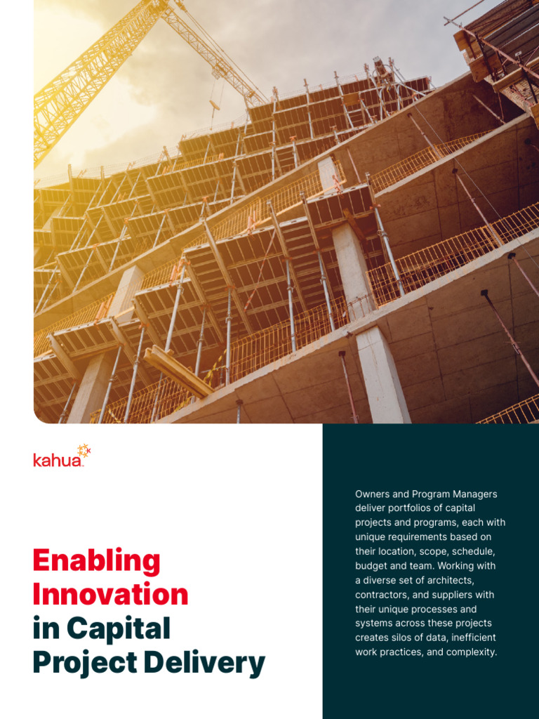 Enabling Innovation - Ebook - Kahua | PDF | Project Management | Computing