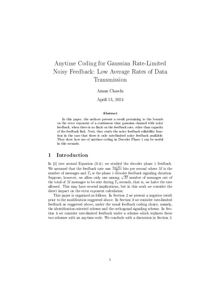 Gaussian Error Notesv 4 For Zenodo | PDF | Bit Rate | Normal Distribution