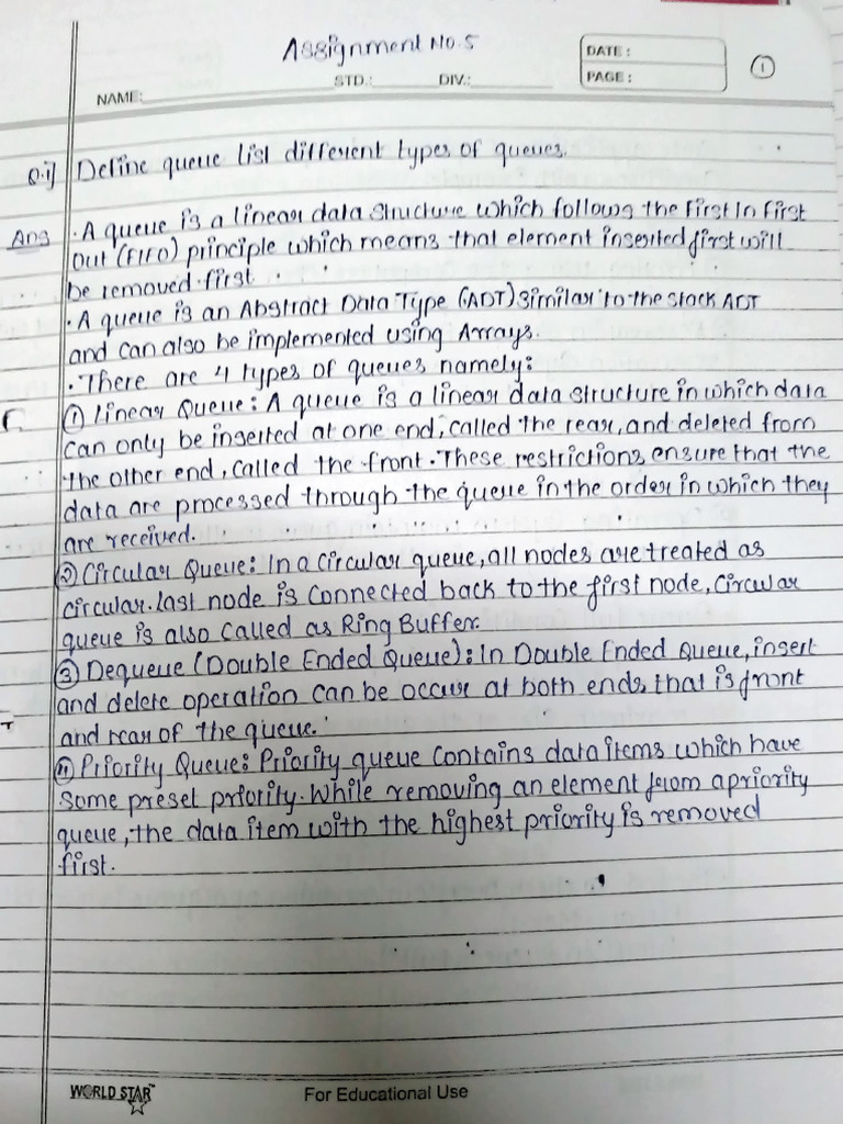 DSU assignment 5 | PDF | Queue (Abstract Data Type) | Algorithms And ... DSU assignment 5 | PDF | Queue (Abstract Data Type) | Algorithms And ...
