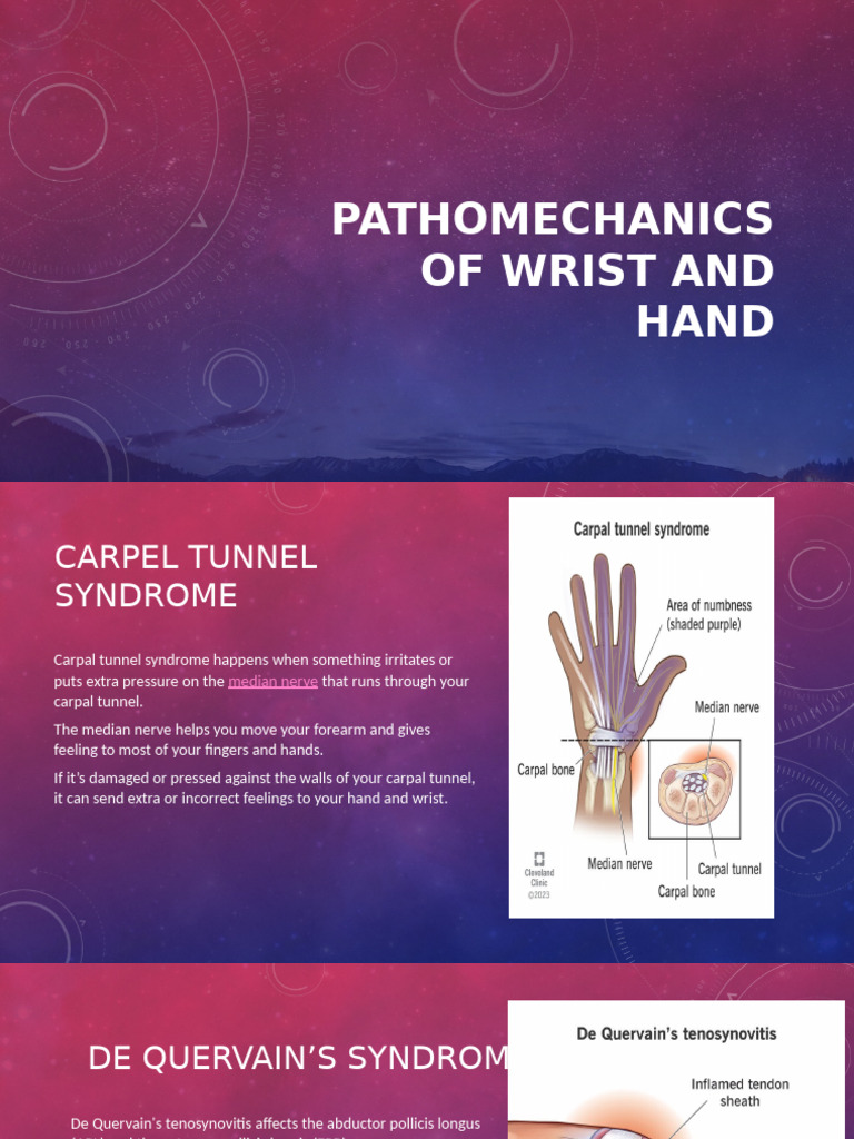 Pathomechanics of Wrist and Hand | PDF | Finger | Thumb