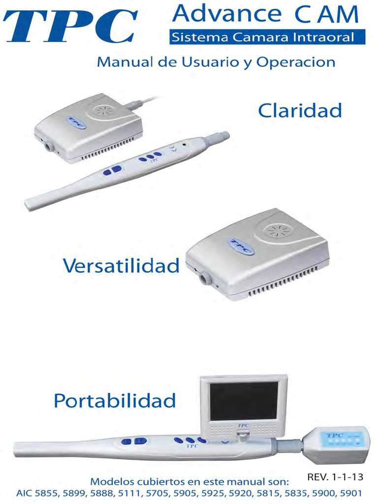TPC Camera Manual Spanish | PDF