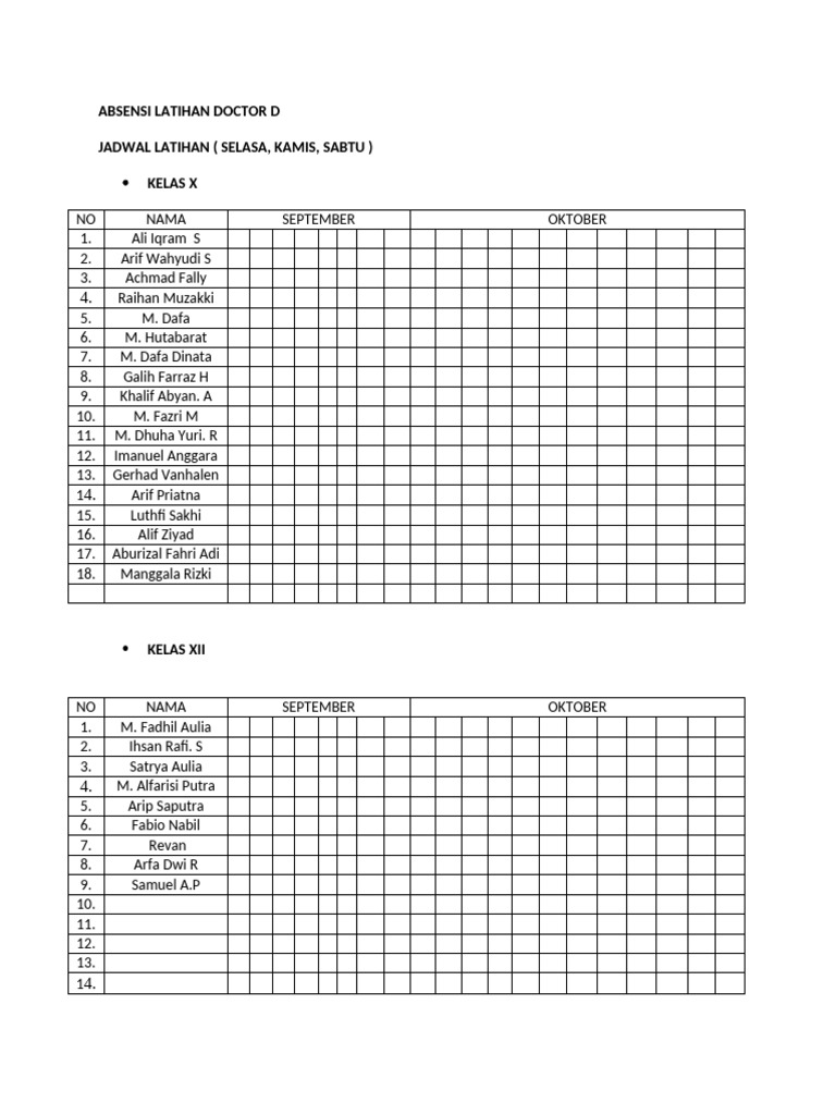 Absen Doctor D | PDF