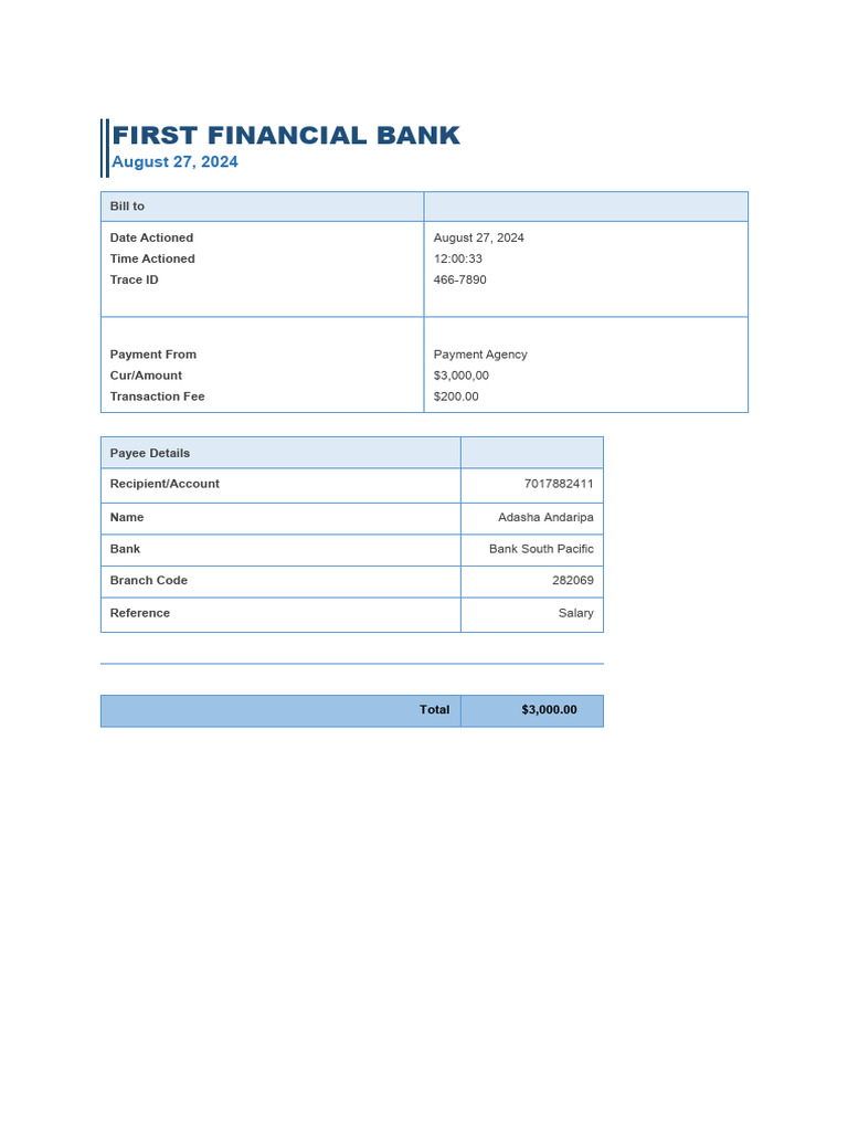 Payments Proof | PDF