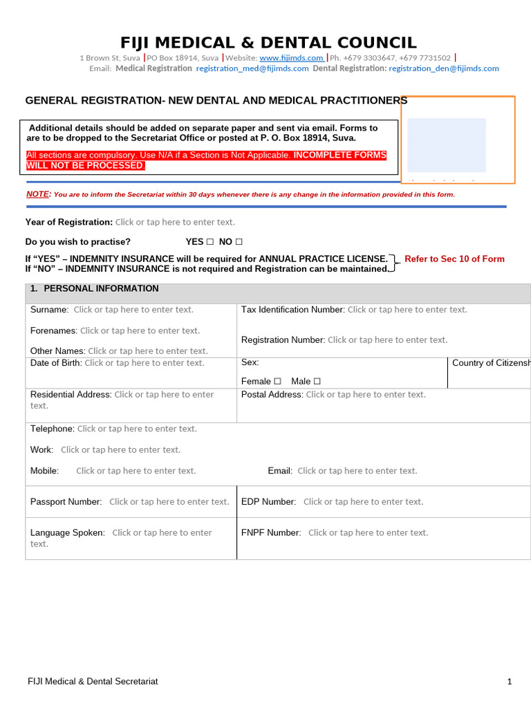 General Registration New Medical and Dental Practitioners 3 | PDF ...