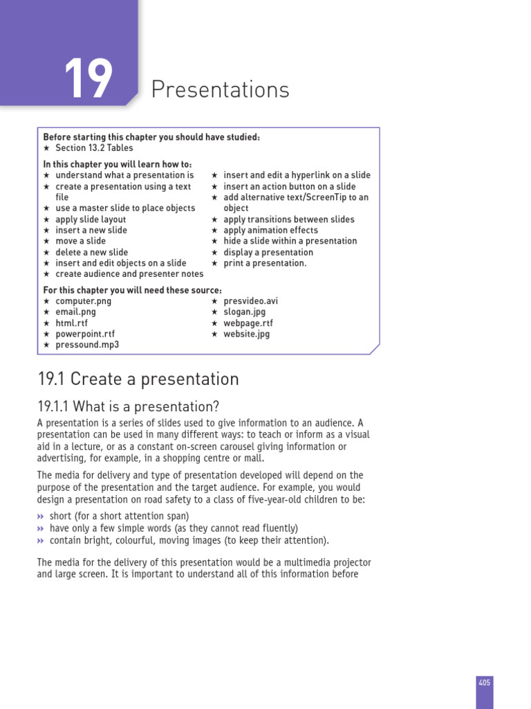 Creating Effective Presentations | PDF | Microsoft Excel | Page Layout