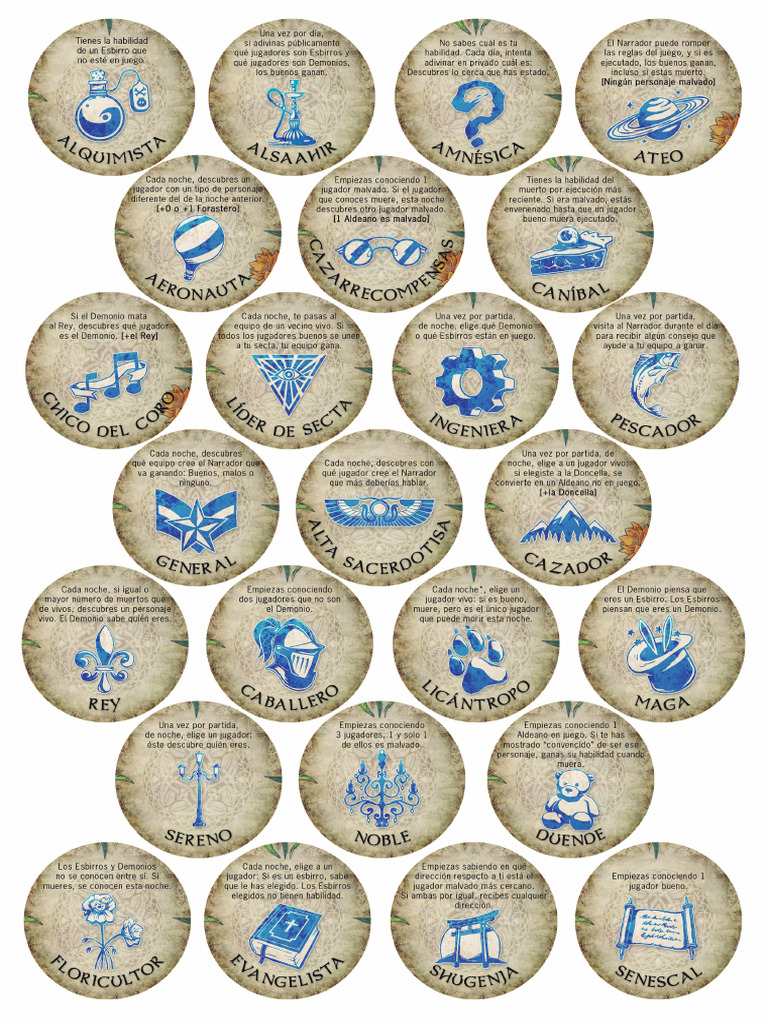 BOTC Experimental ES 2024 10dd | PDF