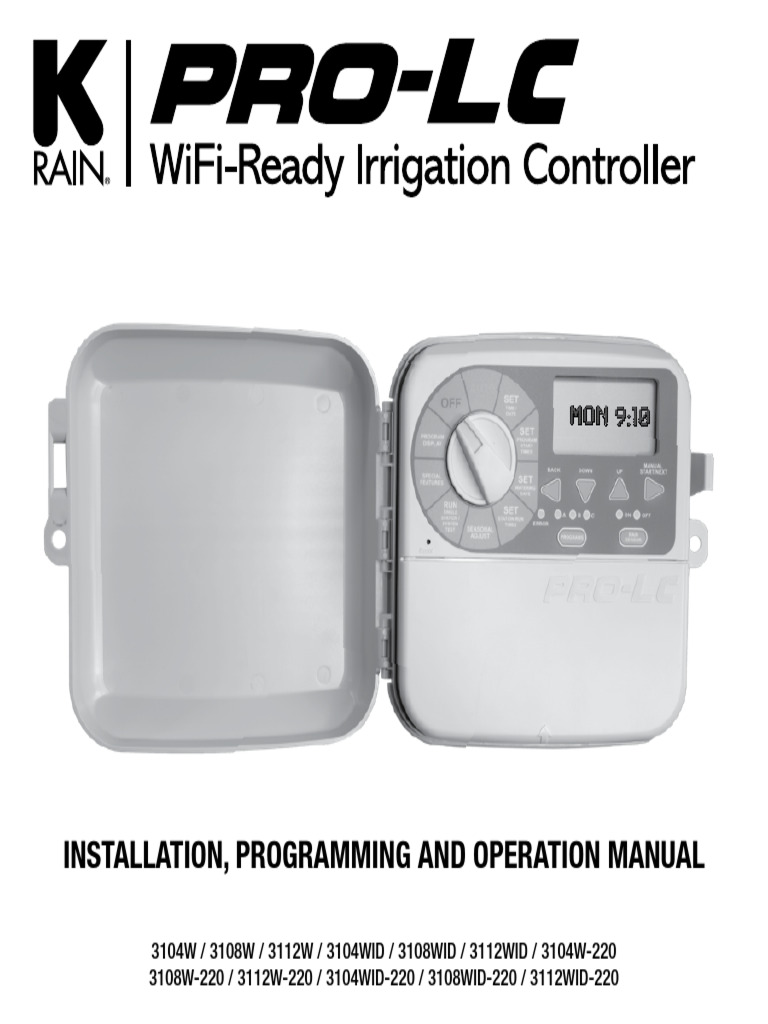 Pro-LC WiFi Controller Manual | PDF | Electrical Connector | Electrical ...