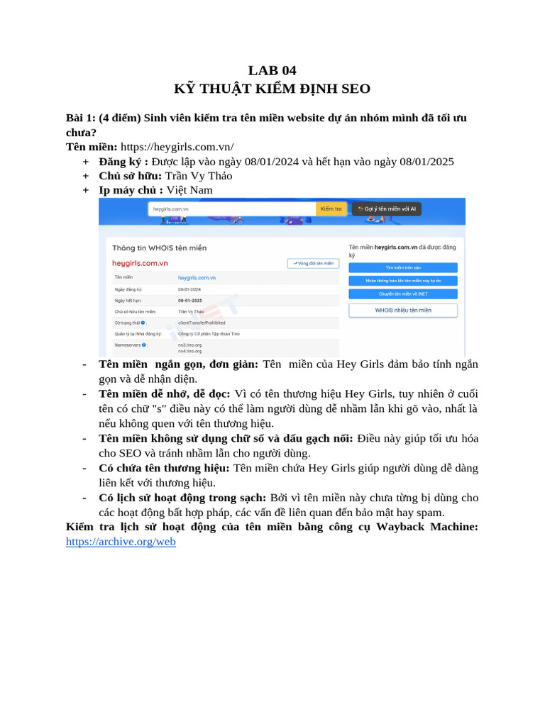 LAB 04 - Nhóm 4 | PDF