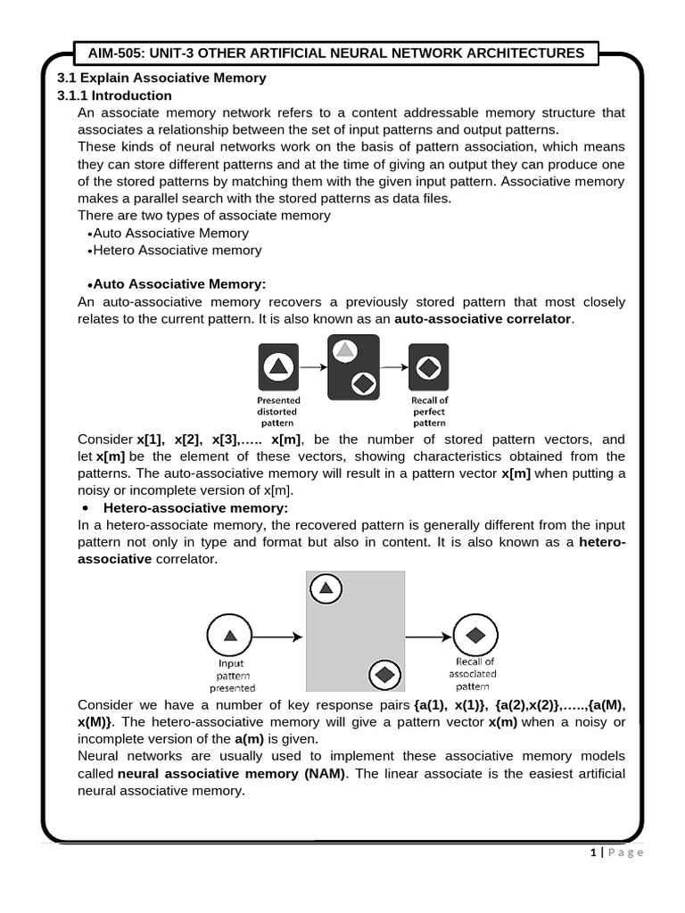 UNIT-3 AIMl | PDF | Artificial Neural Network | Databases UNIT-3 AIMl | PDF | Artificial Neural Network | Databases