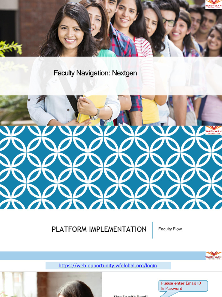 4 Faculty Portal Navigation | PDF