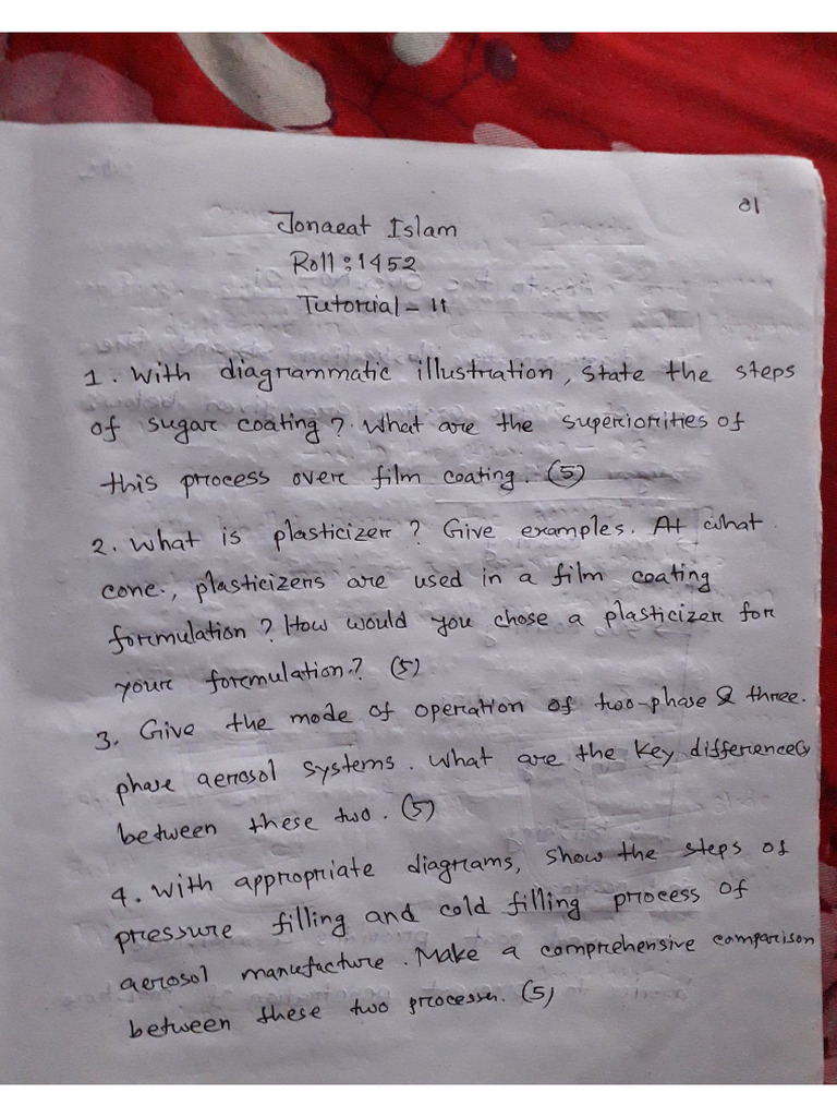 1452-Jonaeat IslamIslam (Tutorial-02) | PDF