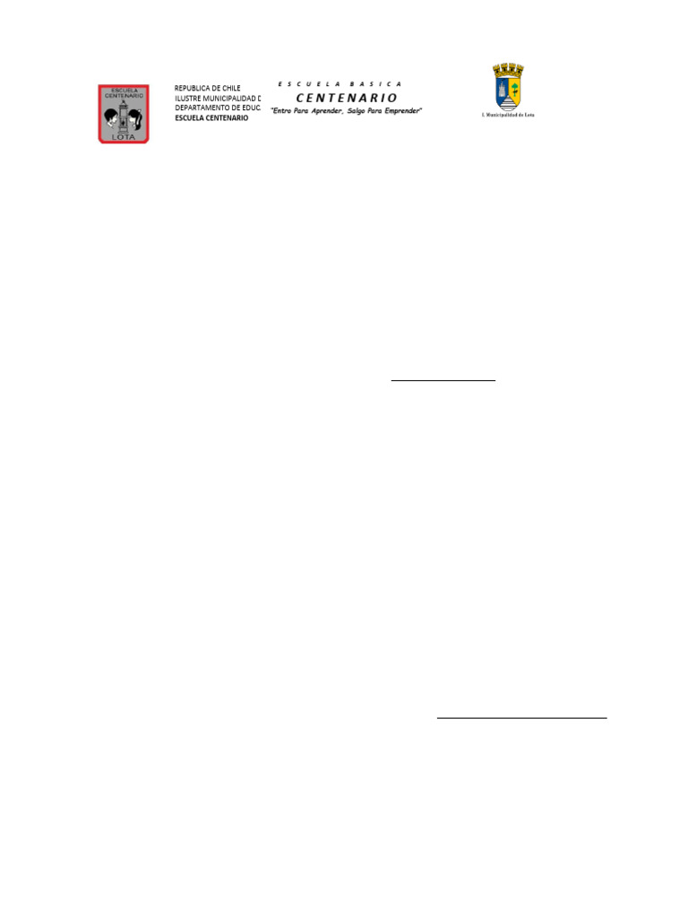 Carta Apoderados 11 de Octubre | PDF