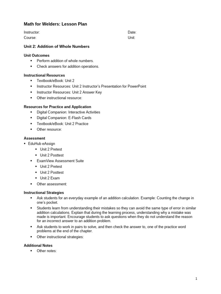 Unit02 Lessonplan | PDF | Career & Growth | Teaching Methods & Materials