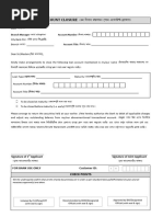 Iob Account Kyc Form | PDF